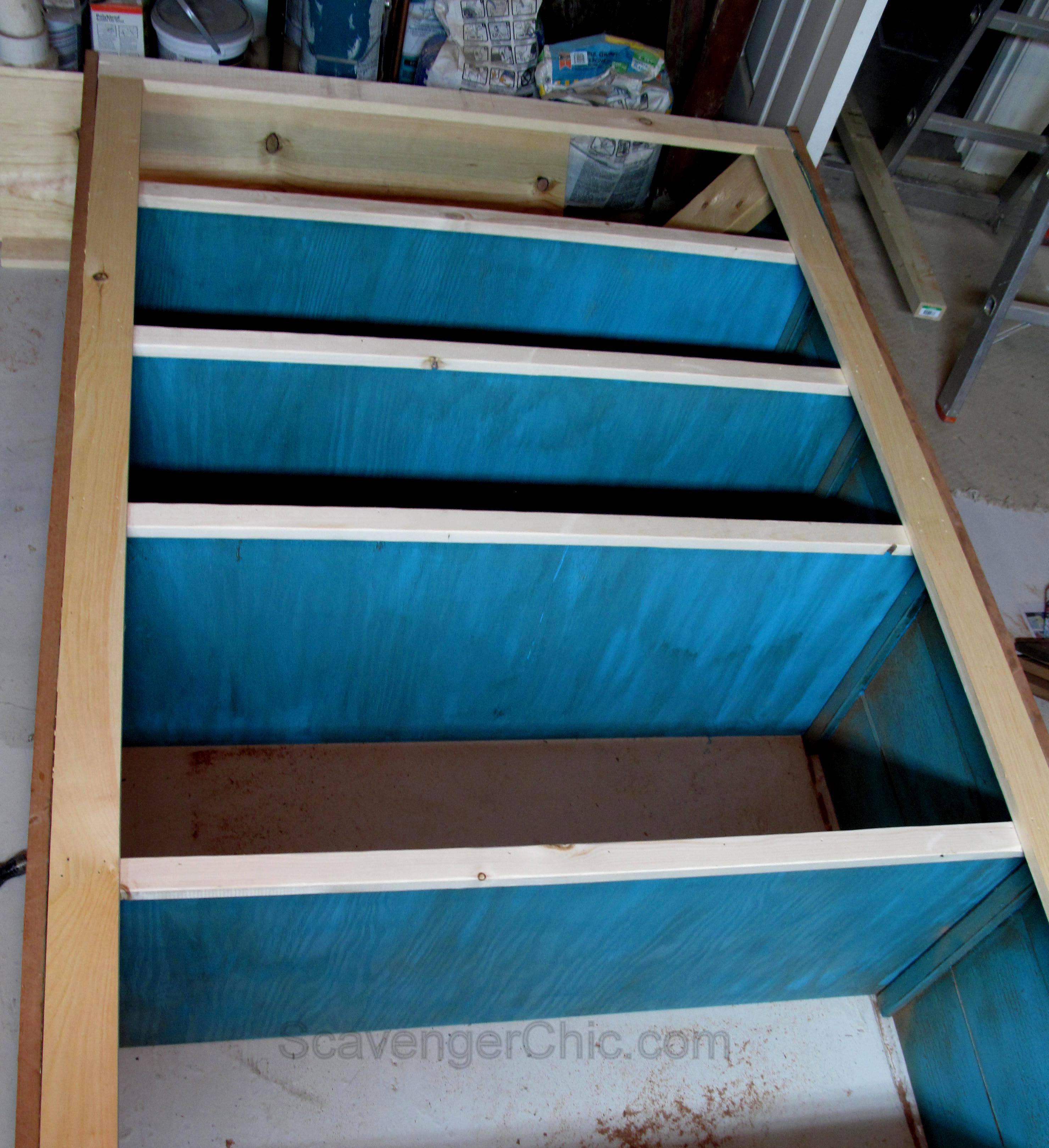 DIY Rustic Storage Cupboard - Scavenger Chic