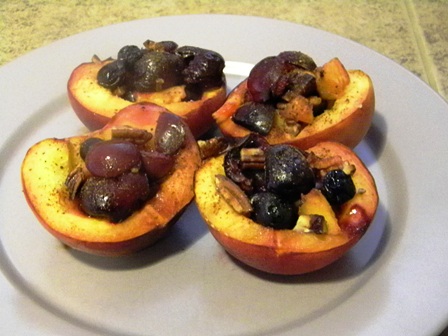 SCD Recipe: Cherry Peach Boats | Happy Gut For Life