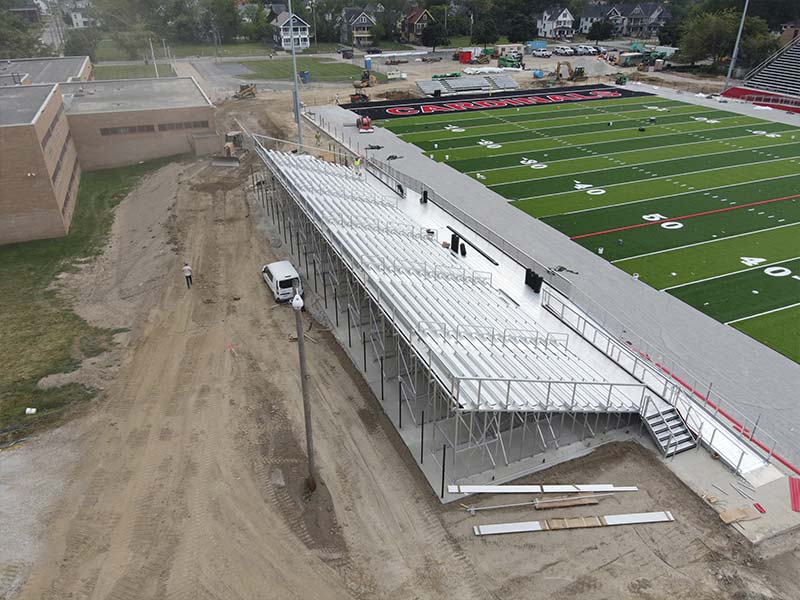 Shaw High New Stadium: The Brown's 10th synthetic turf field