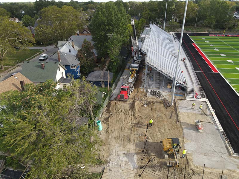 Shaw High New Stadium: The Brown's 10th synthetic turf field