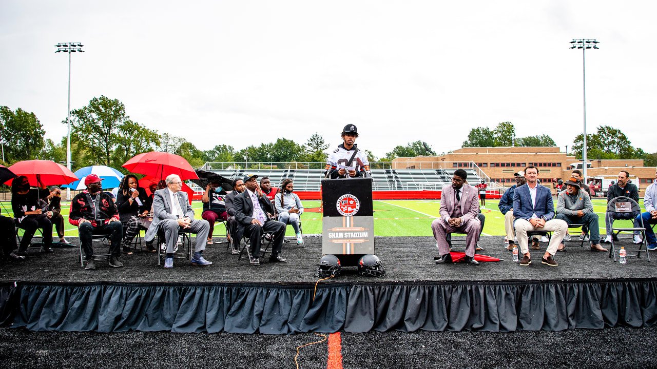 Shaw High New Stadium: The Brown's 10th synthetic turf field
