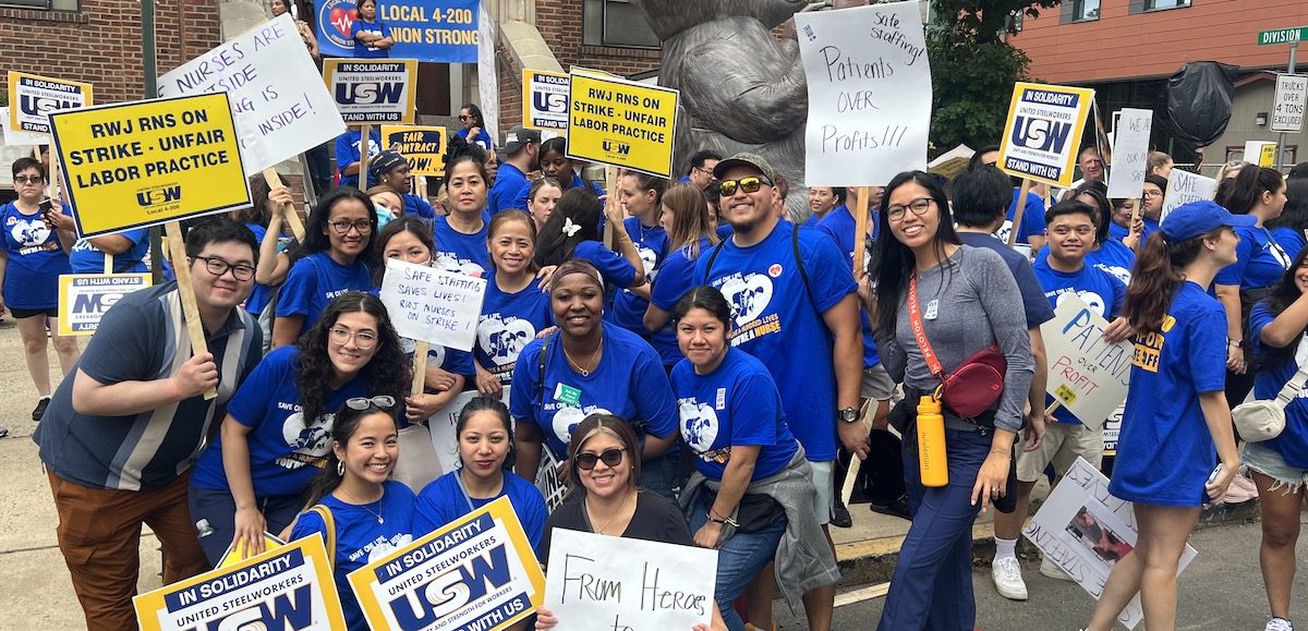 ‘Something Must Change’: New Jersey Nurses Strike for Safe Staffing