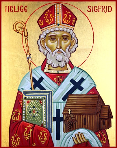 SFÂNTUL IERARH SIGFRID, LUMINĂTORUL SUEDIEI DIMPREUNĂ CU SFINŢII SĂI ...
