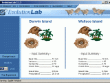 Screen Shots Of Evolutionlab