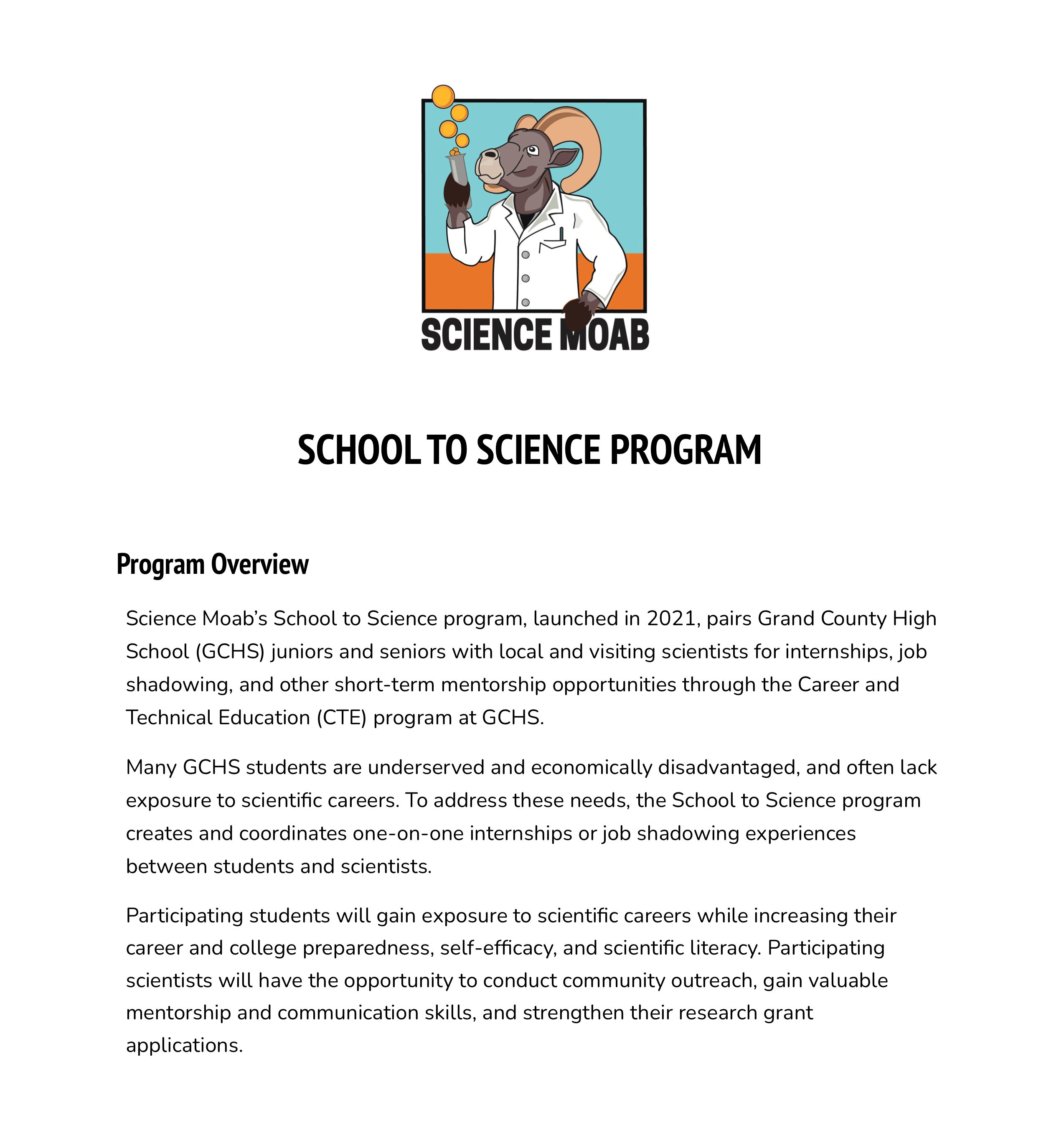 Scientists – SCIENCE MOAB