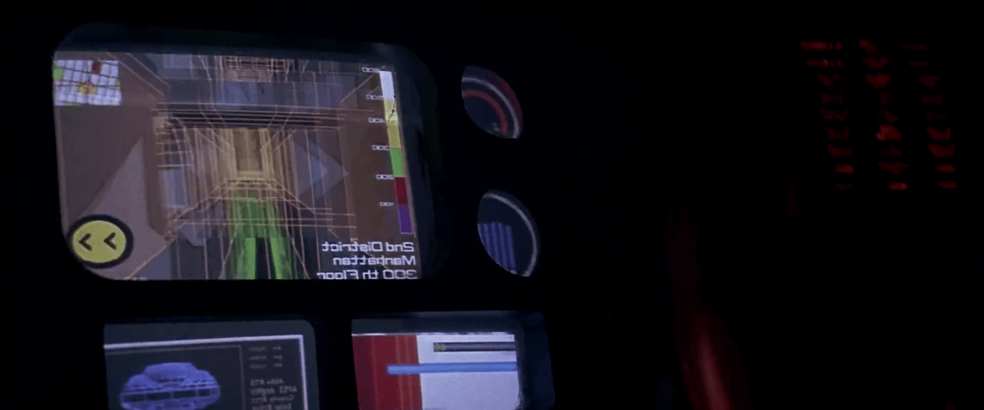 Taxi navigation | Sci-fi interfaces