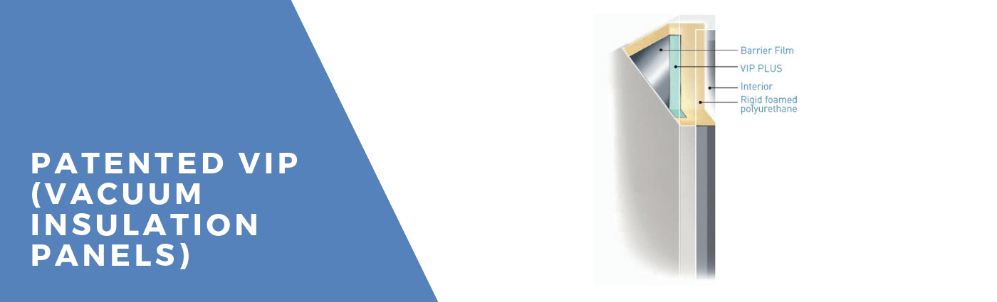 Patented VIP Vacuum Insulation Panels