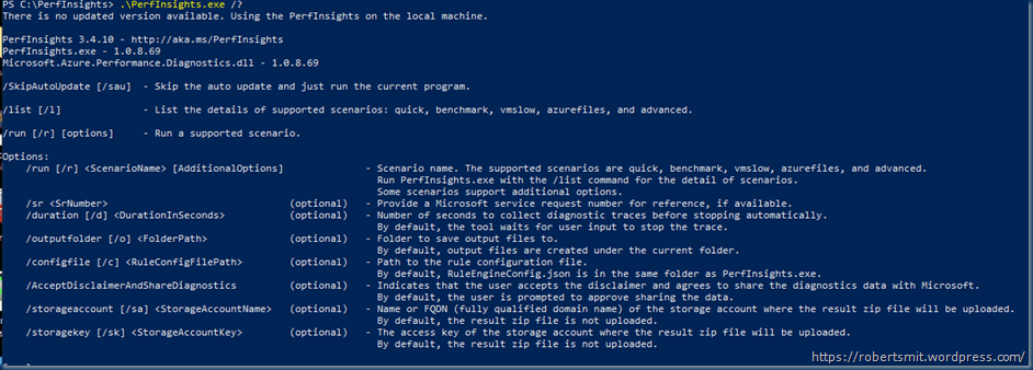 PerfInsights self-help diagnostics tool in Azure Troubleshooting and ...
