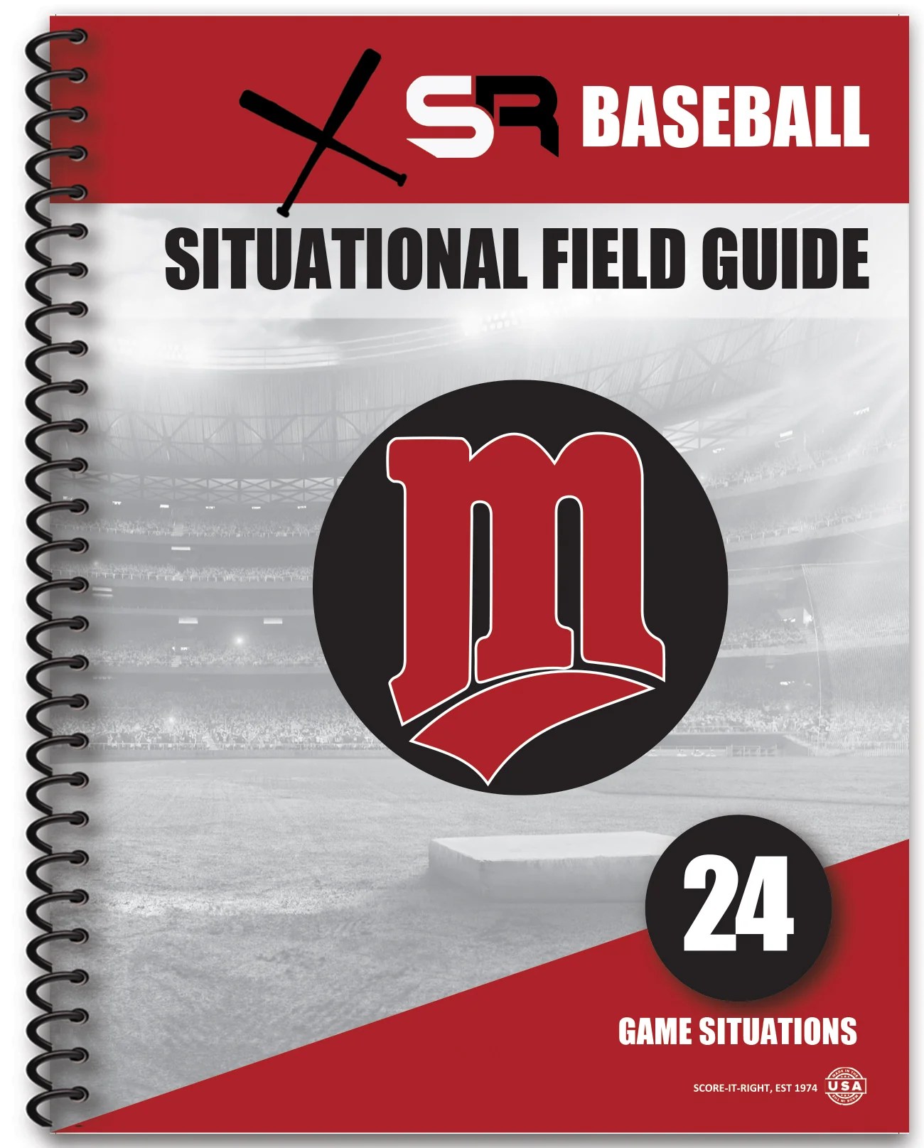 Custom Baseball Situational Field Guide Score It Right