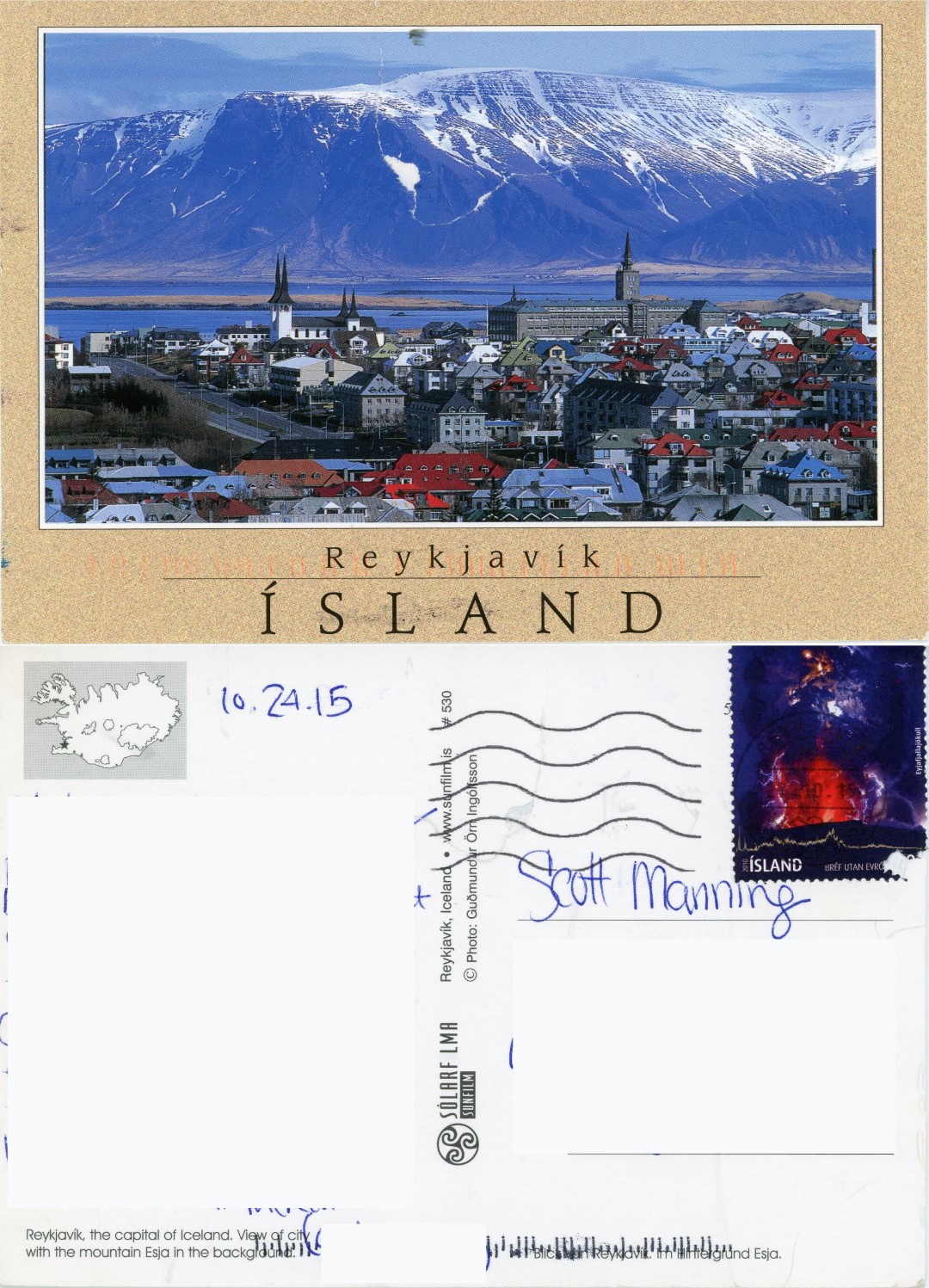 Scott Manning: Postcards