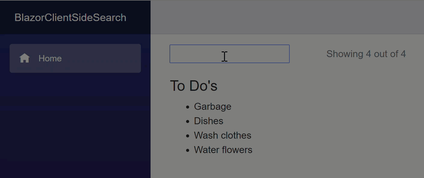 Blazor: Implementing Client Side Search As You Type Using bind:event – Scott Sauber