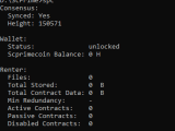 Command Line Interface Cli Wallet Setup Windows Scprime Cloud Storage