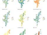A Spatial Plots Of Environmental Covariates Assessing The Habitat