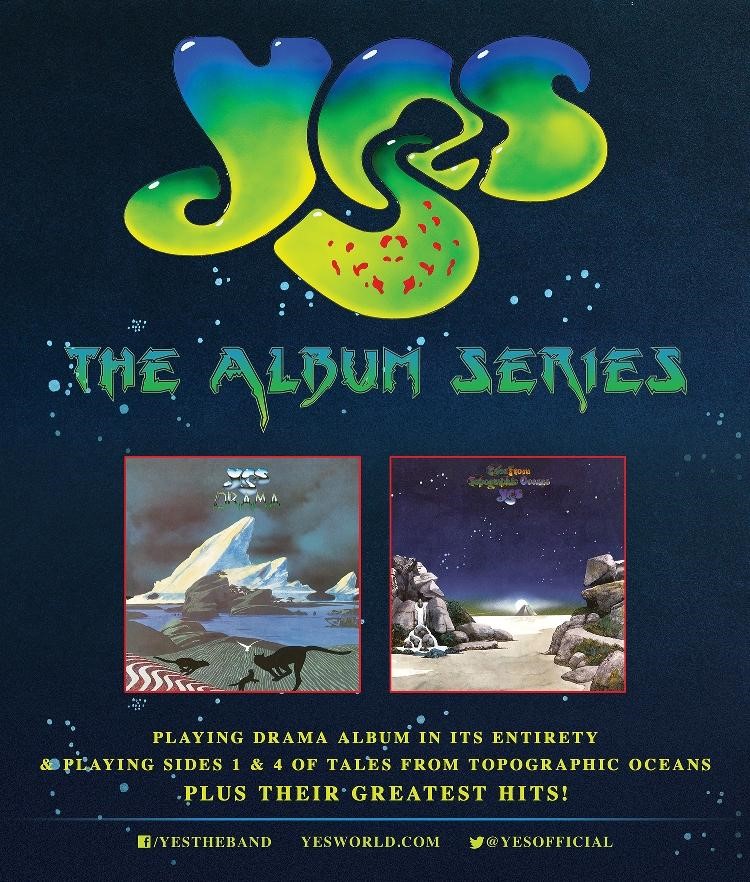 YES 2016 Summer Tour 'The Album Series' Kicks Off Monday, July 25 ...