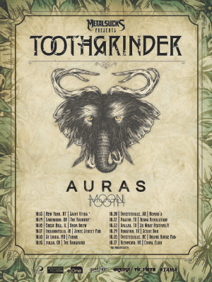 TOOTHGRINDER Fall 2016 Tour - Screamer Magazine