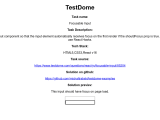 Testdome Codesandbox