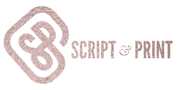 Script & Print – Creative Services