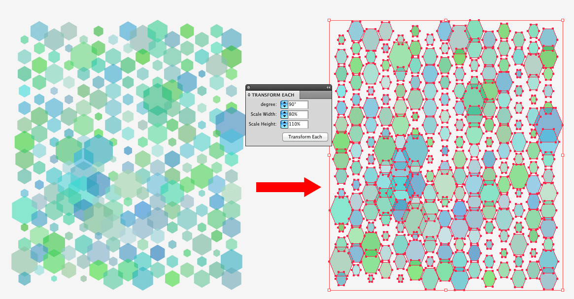 Scriptographer Org Transform Each