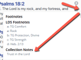 What Is A Collection Note In Scripture Notes Scripture Notes