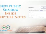 New Feature Public Collection Note Sharing Scripture Notes