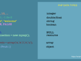 Php Data Types