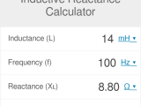 Inductor Inductive Reactance