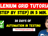 Selenium Grid Tutorial For Beginners Step By Step