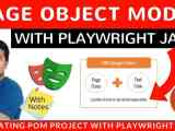 Playwright Page Object Model In Java Part 1 Folder Structure Pom