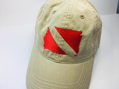 Dive flag SCUBA diver cap - SCUBA MASK STRAPS