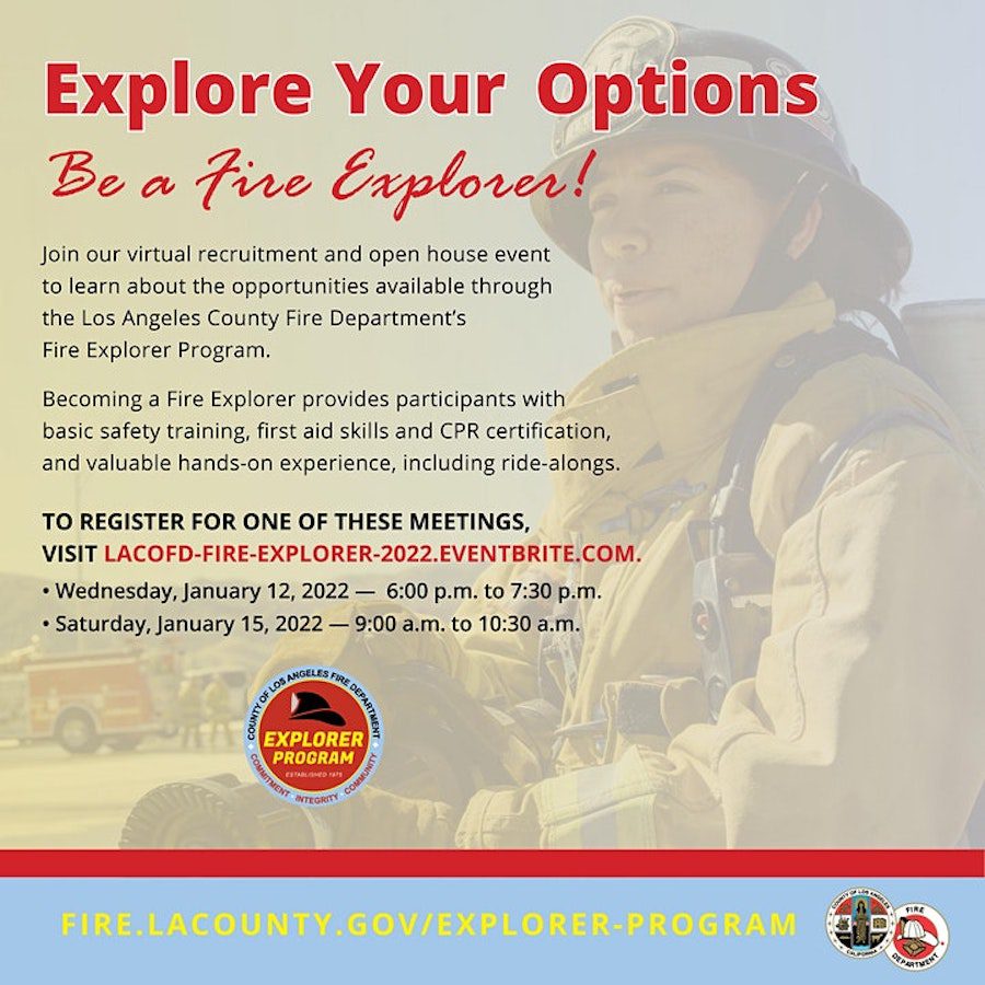SCVNews.com | LACoFD Now Recruiting for 2022 Explorer Program | 12-23-2021