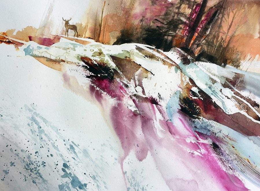 SCVNews.com | Artist Joe Cibere Demonstrates Watercolor, Acrylic | 02 ...