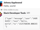 Home Slack Developer Tools