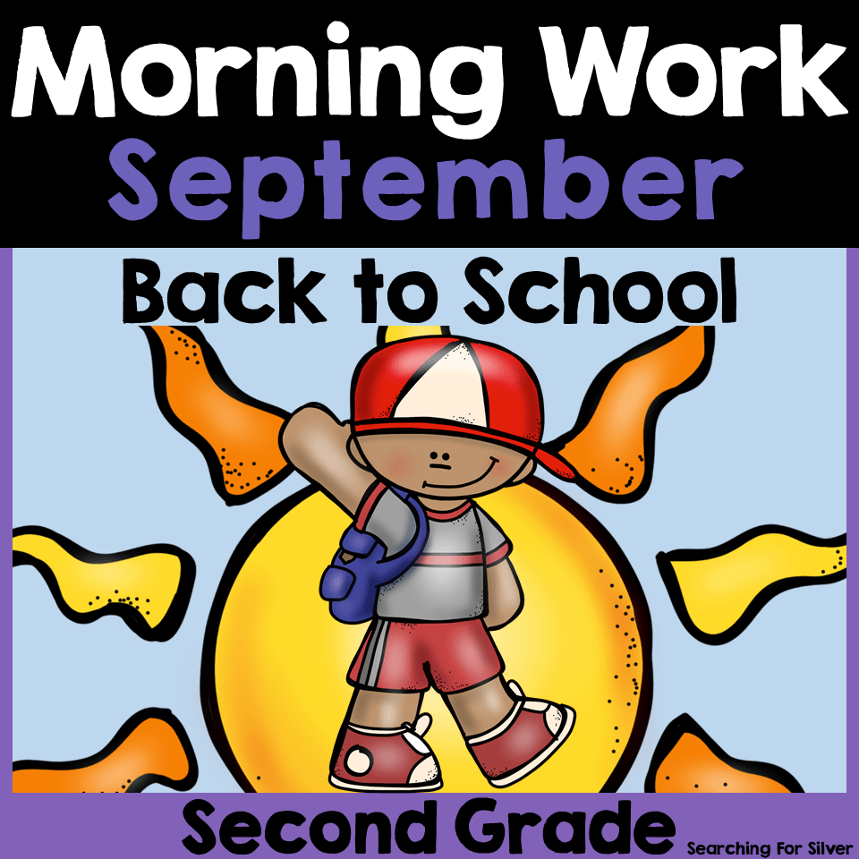 Back to School Morning Work {2nd Grade} - Searching For Silver