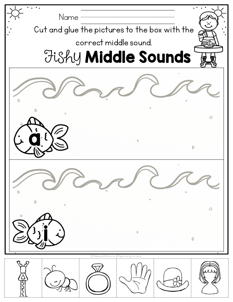 Phonemic Awareness: Middle Sounds - Searching For Silver