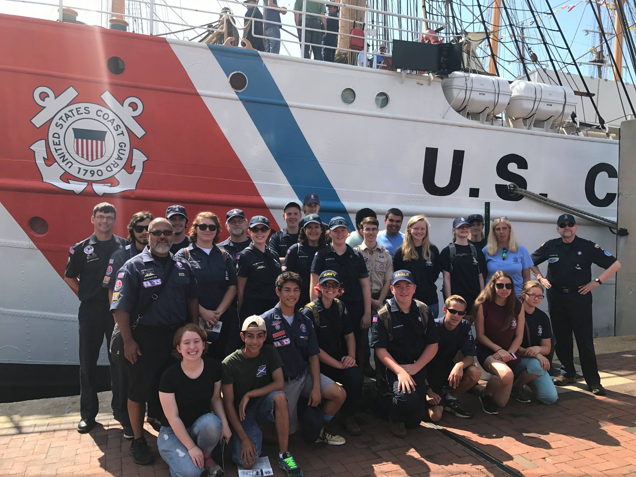 Sea Scouts tour Eagle - Sea Scouts BSA