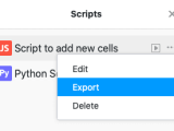 Import And Export Scripts In Seatable Step By Step