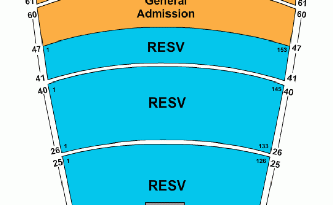 Red Rocks Amphitheatre Seating Chart