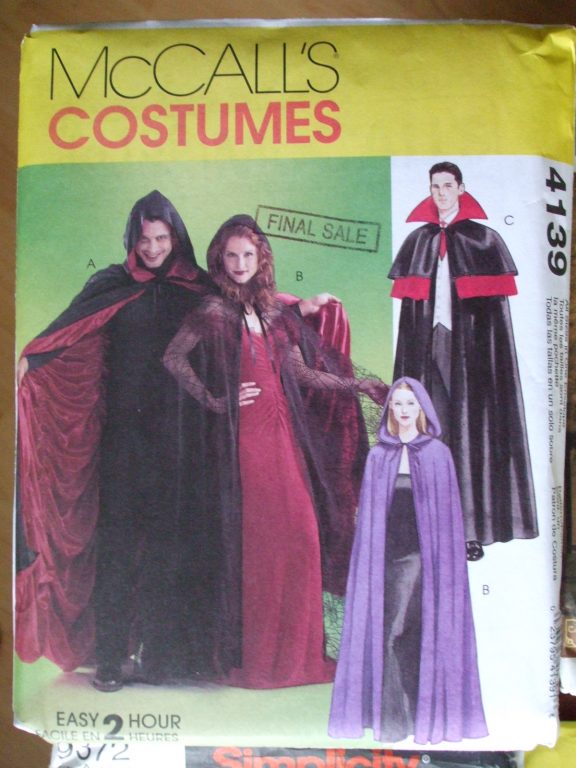Sewing & Fiber Simplicity 5934 j Pirate Ghost Princess Fairy Clown ...