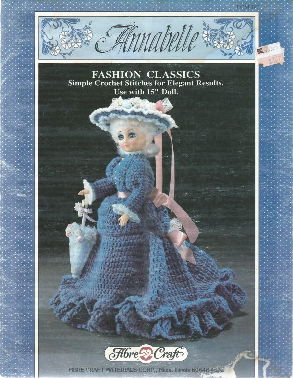 Patterns Pantaloons and Hat for 15 Fashion Doll Fibre Craft Abigail ...