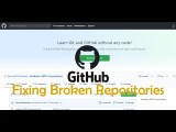 Github Fixing Broken Repositories Securetechware