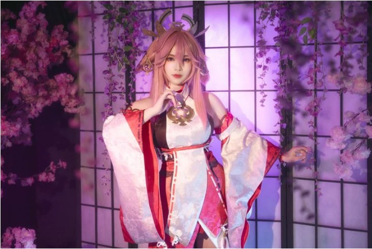 Cos Genshin Impact Yae Miko