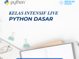 Kelas Python Dasar Sekolah Statistics Data And Technical Analytics