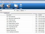 Warehouse Picking List Tab