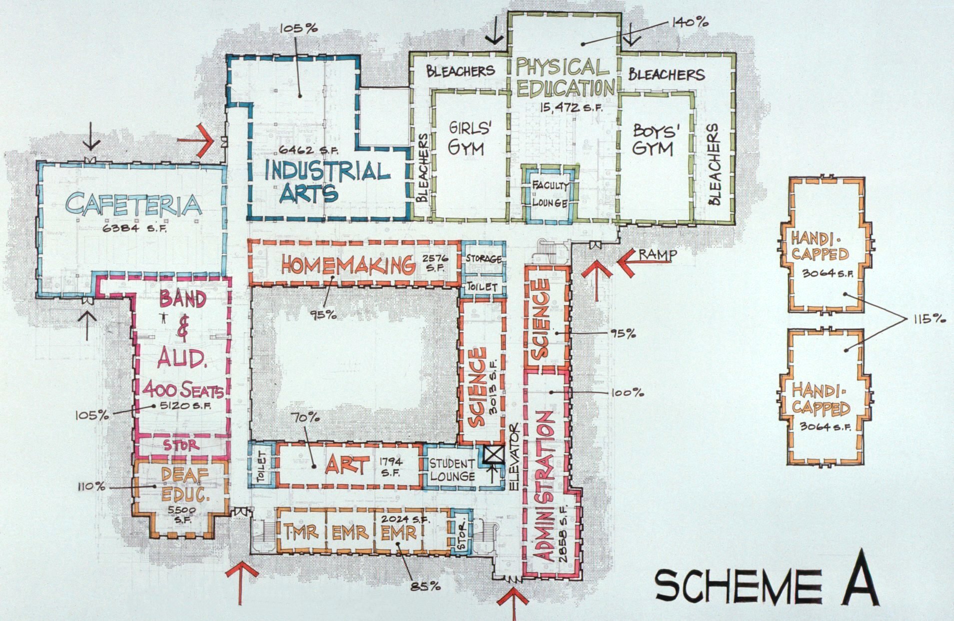 Spence render schematic plan – Selzer Associates