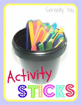 Activity Sticks - Serenity You