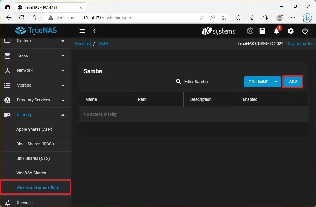 How to share files with SMB on TrueNAS - Server Decode