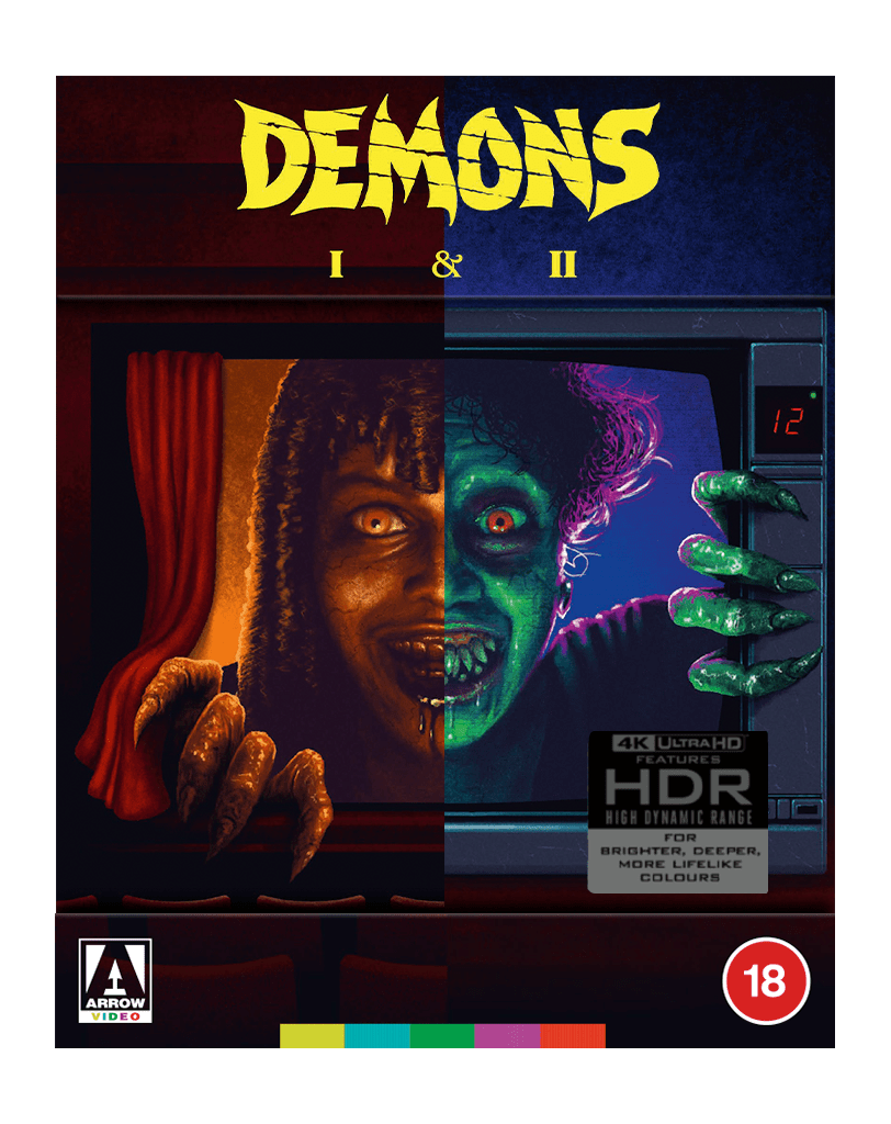 Demons 1 & 2 (1985/86) – Limited Edition Blu-ray Review – Set The Tape
