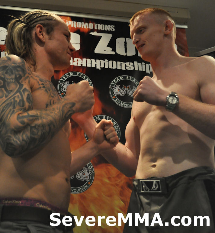 Photos: BattleZone 5: Mulpeter vs Donnelly Weigh Ins