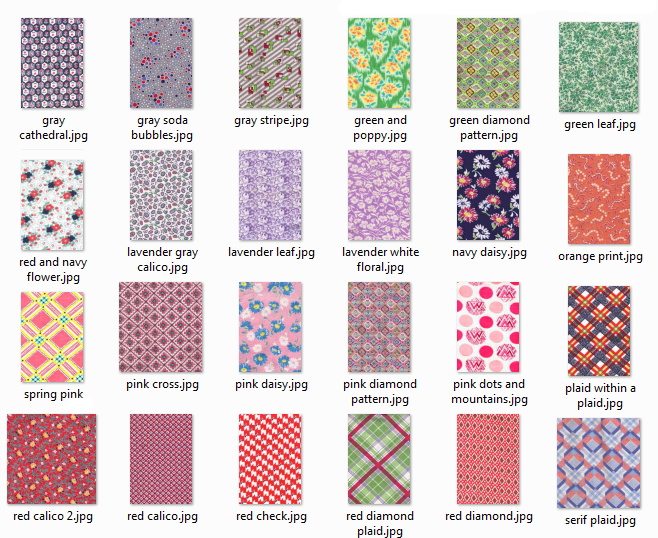 Print Your Own Vintage Fabrics CD - Sew Chic Patterns
