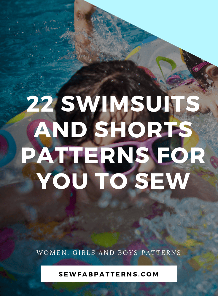 22 Shorts and Swimsuit Patterns to Sew! - Sew Fab Patterns